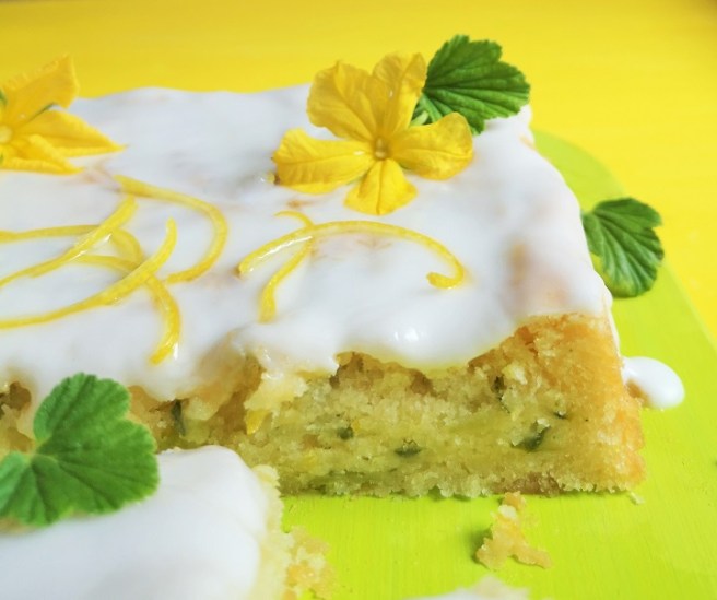 Lemon and cucumber cake (gluten-free; dairy-free; vegan) | My Virtually ...