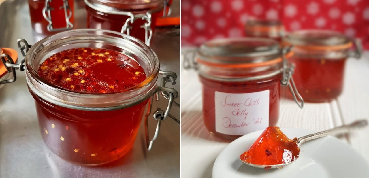 Sweet chilli jelly (naturally gluten-free; dairy-free; vegan) | My ...